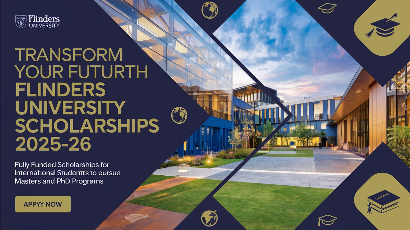 Flinders University Scholarships in Australia 2025-26 | Fully Funded
