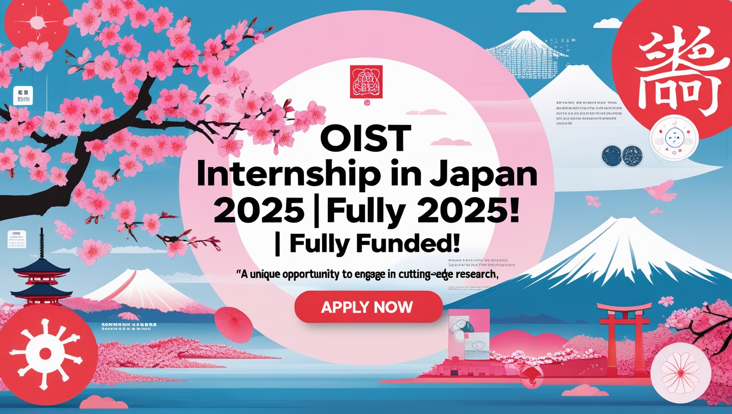 OIST Internship in Japan 2025 | Fully Funded Opportunities