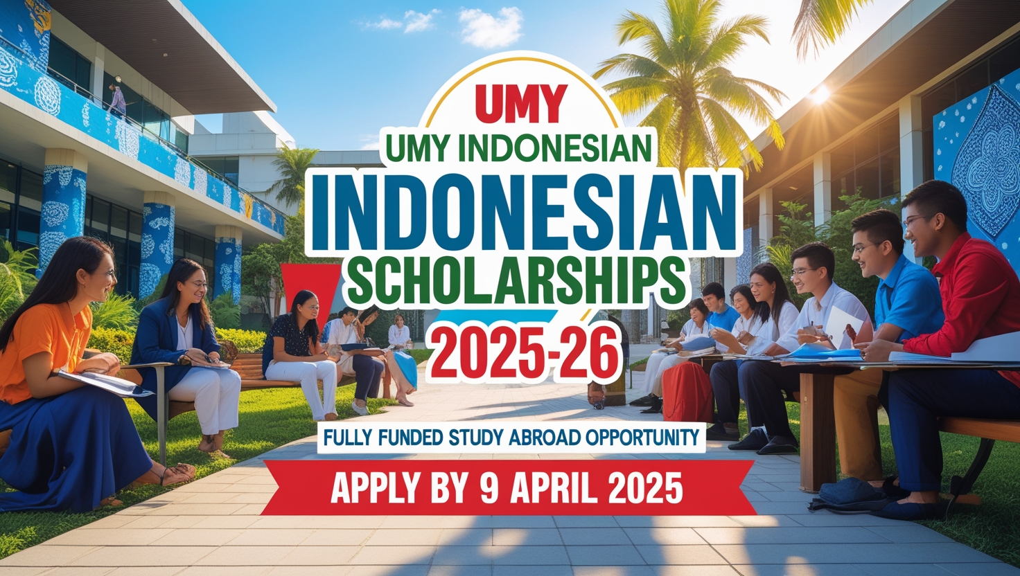 UMY Indonesian Scholarships 2025-26 – Fully Funded