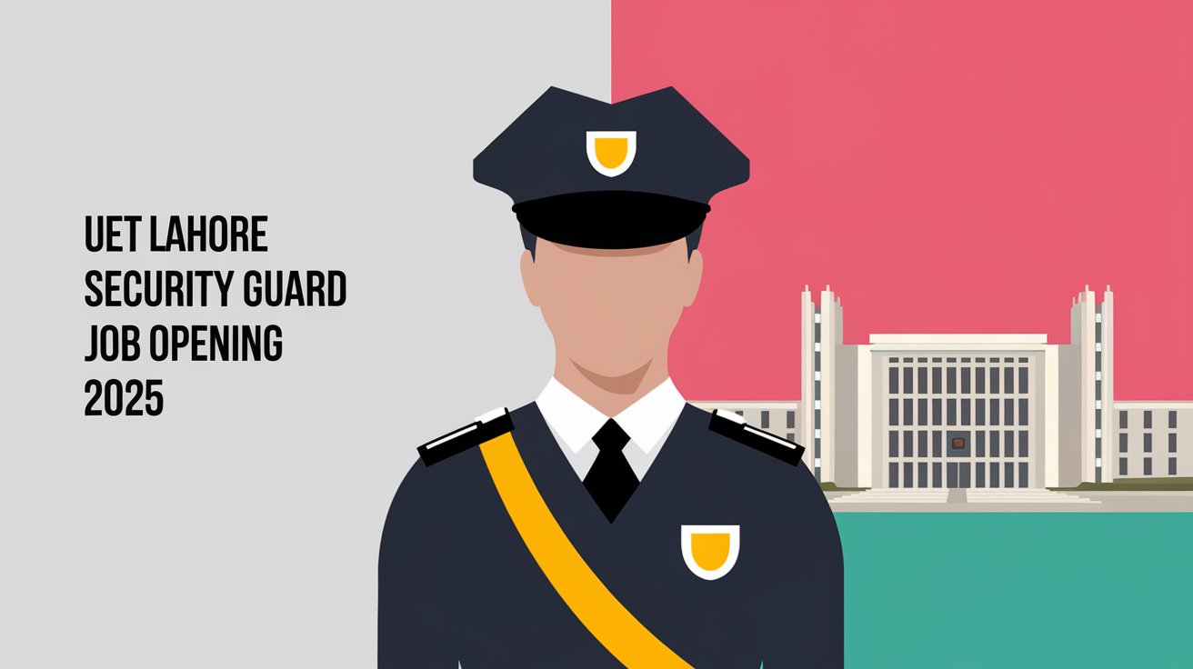 UET Lahore - Security Guard Job Opening