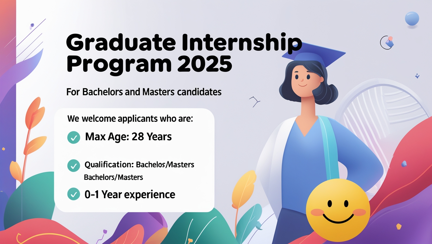 Graduate & Master Internship Program 2025 | Apply Now!!